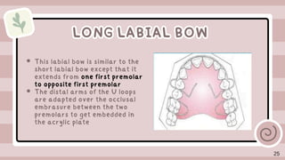 Removable Appliances in Orthodontics | PPT | PDF