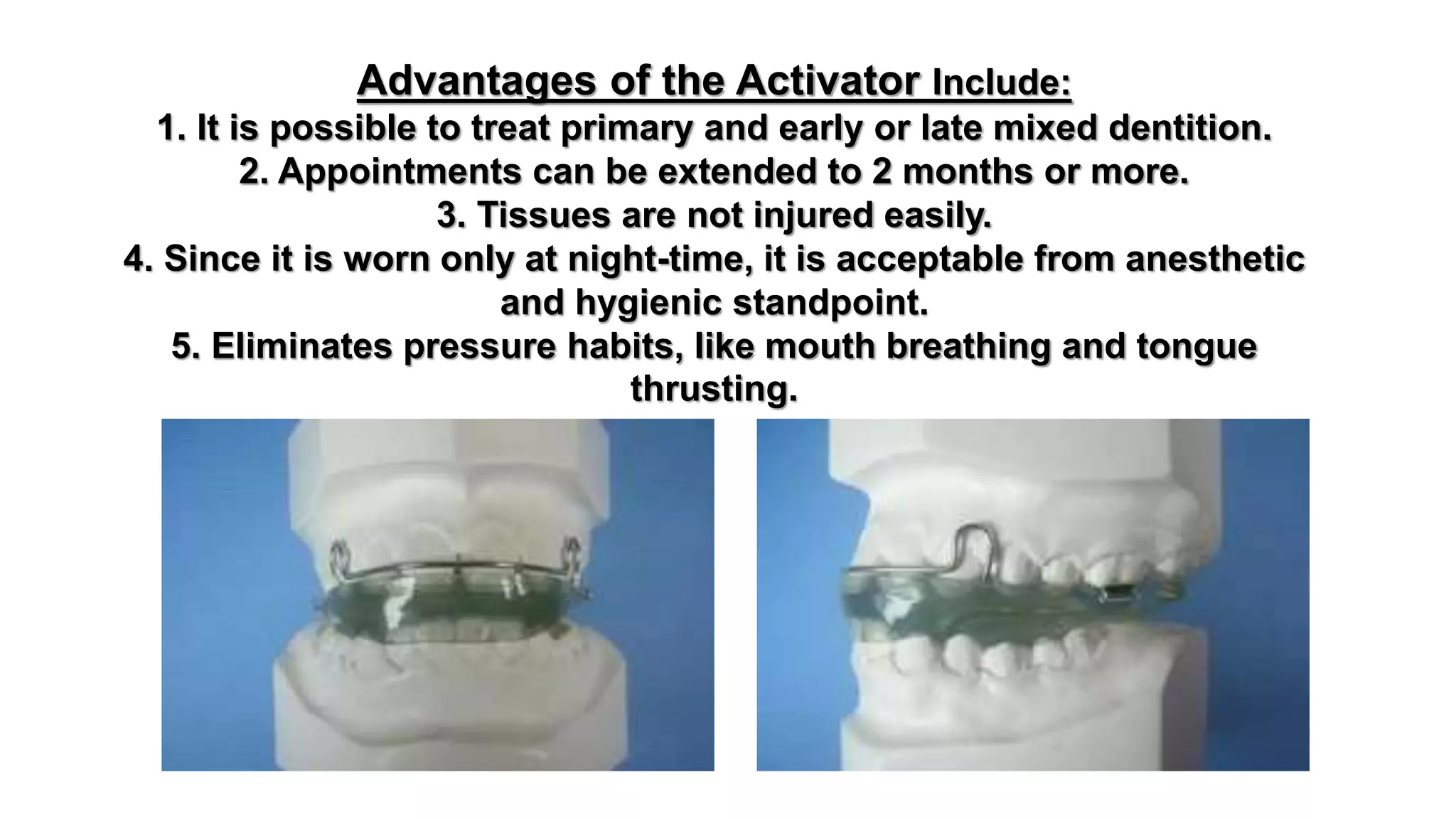 Removable functional appliance 2 | PPTX | Oral care | Personal Care