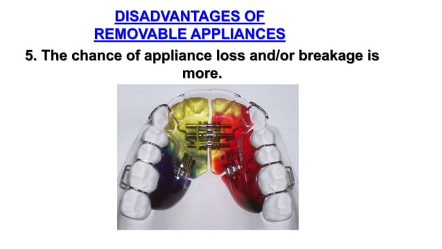 Removable orthodontic appliance | PPTX | Dental Health | Diseases and ...