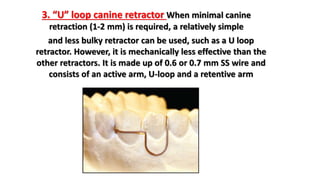 Removable orthodontic appliance | PPTX