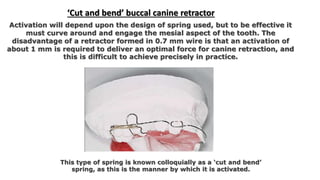 Removable orthodontic appliance | PPTX