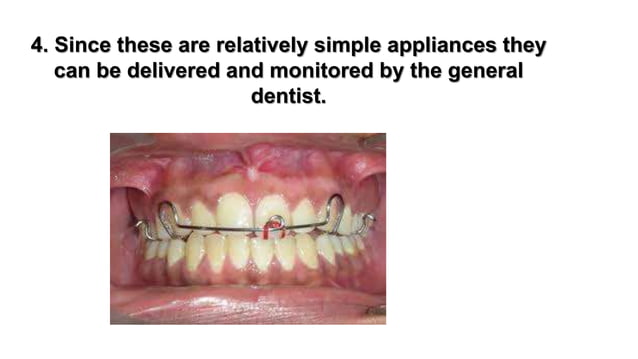 Removable orthodontic appliance | PPTX | Dental Health | Diseases and ...