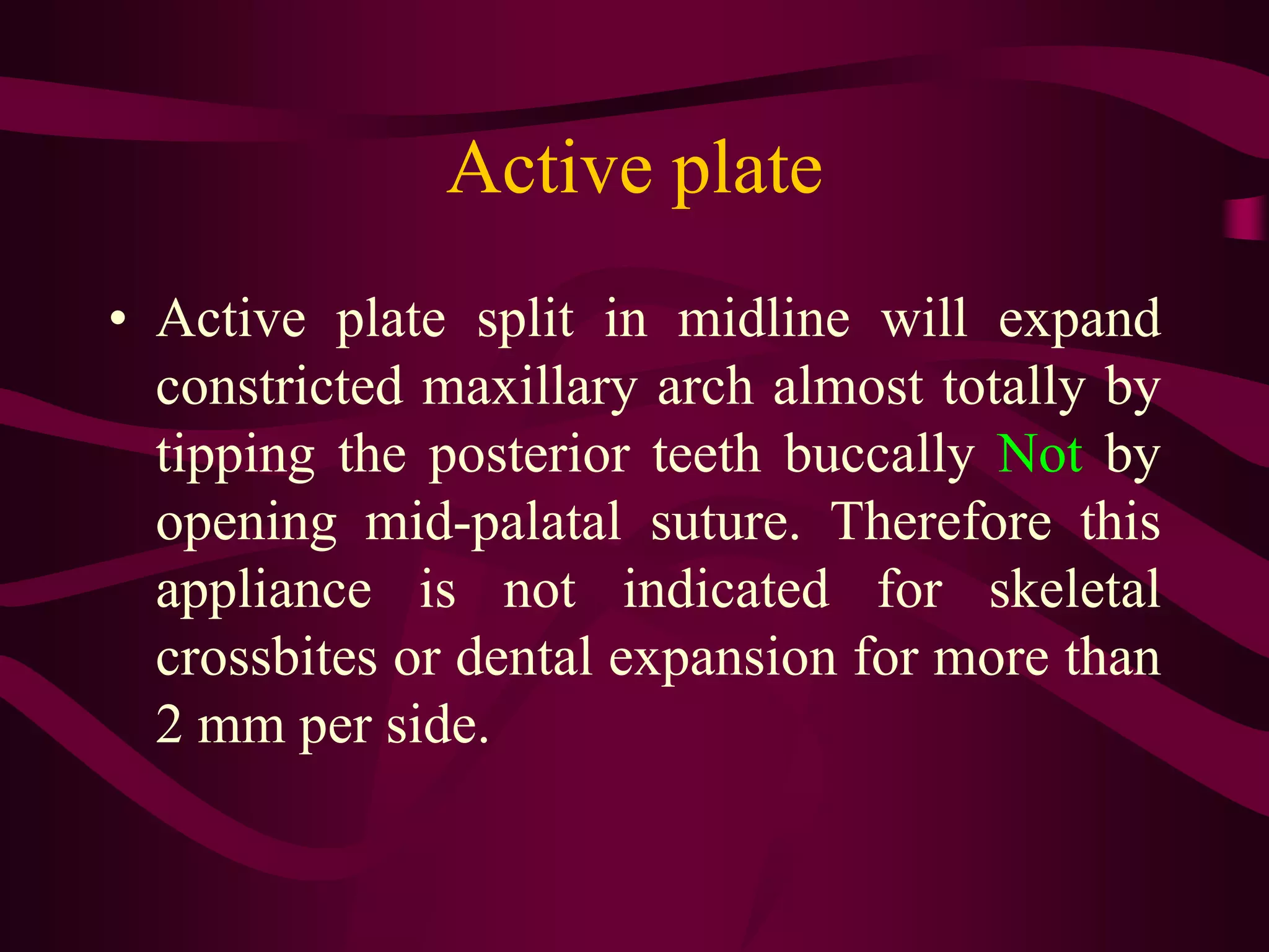 Removable Orthodontic Appliances | PDF