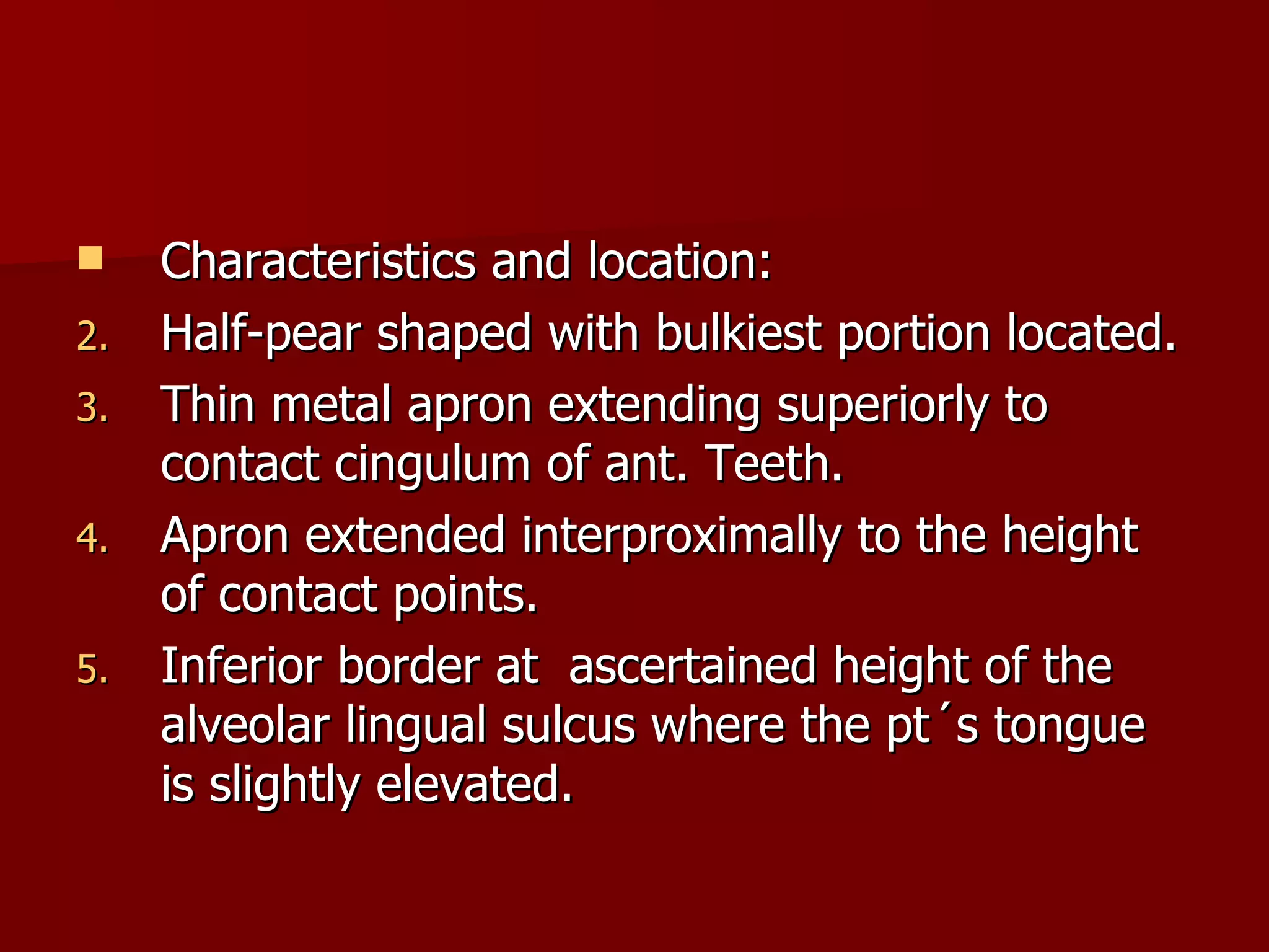 Removable partial denture | PPT