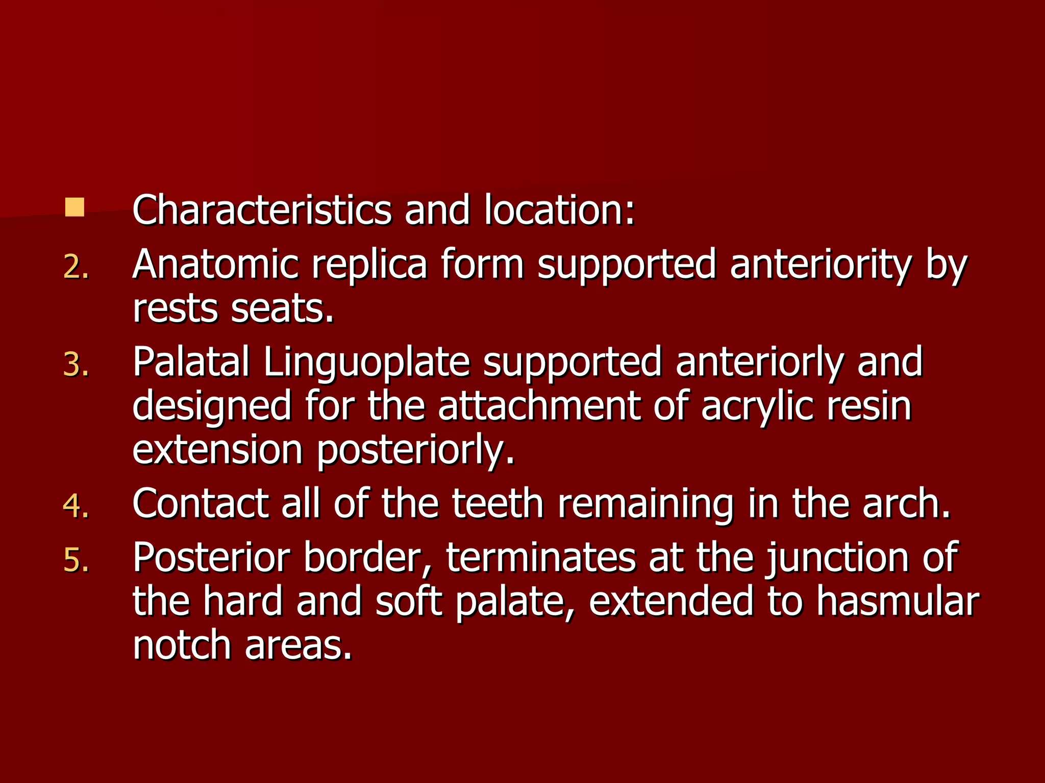 Removable partial denture | PPT