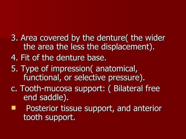 Removable partial denture | PPT