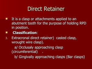 Removable partial denture | PPT