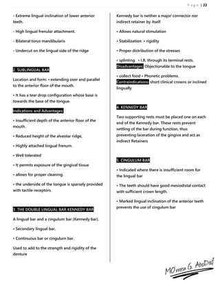 Removable partial denture _ Midterm | PDF