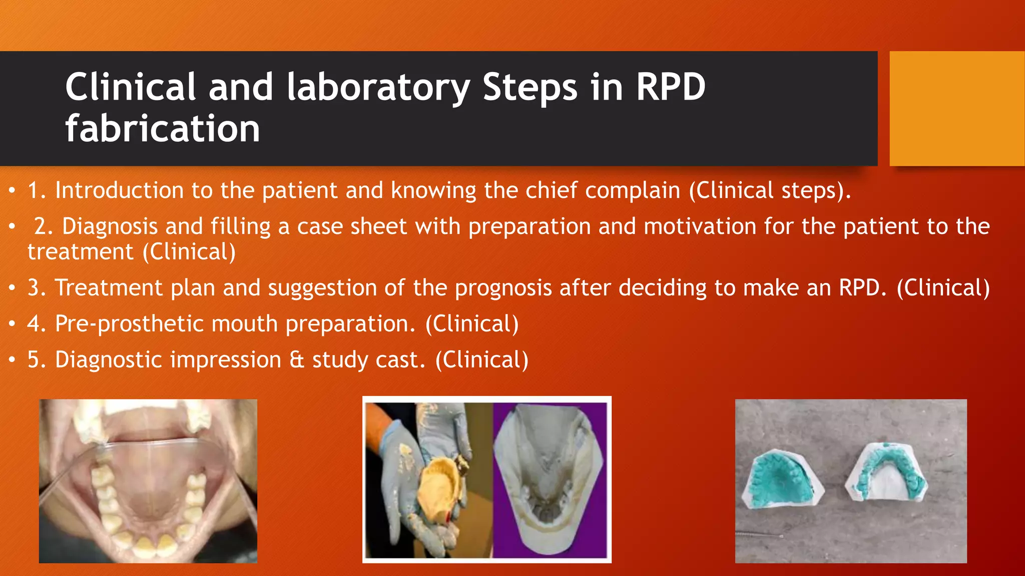 Removable partial denture | PPT