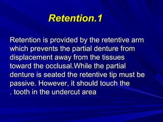 Removable partial dentures(direct retiner) (1) | PPT