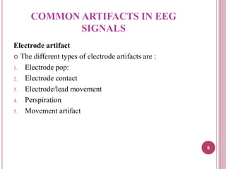Removal of artifacts in EEG by averaging and | PPTX
