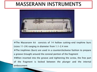Removal of broken endodontic instruments | PPTX