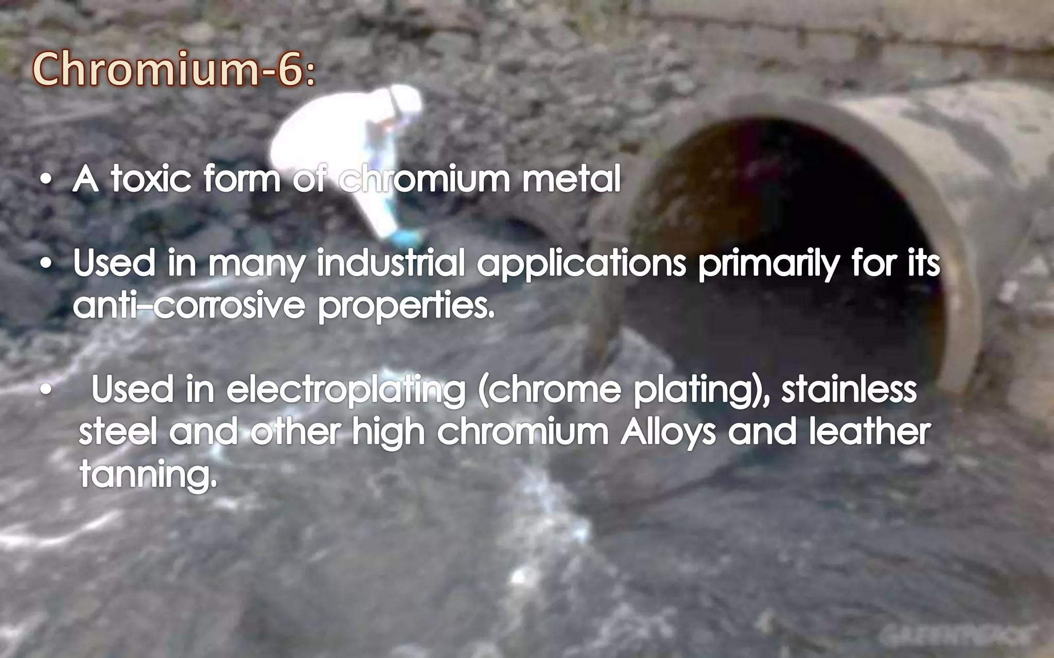 Removal of chromium | PPTX