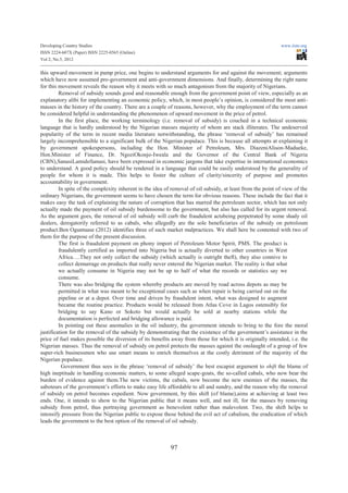 Removal of subsidy a question of trust | PDF