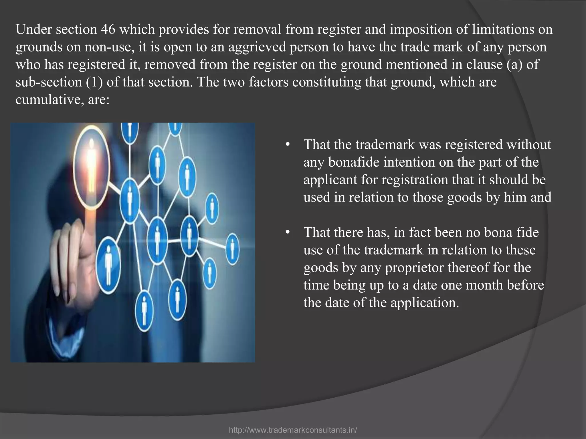 Removal of trademark from register | PPTX