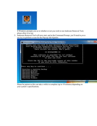 Remove adware and_popups | PDF