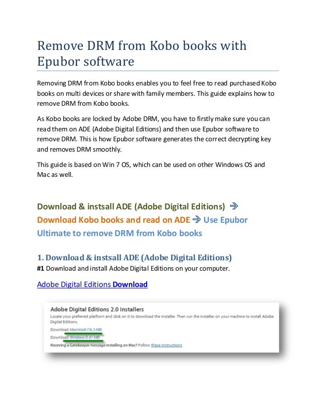 Download free How Do I Remove Drm From Ebooks