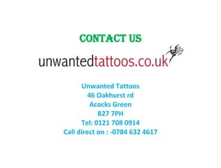 Remove Tattoo Without Pain | DOCX