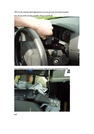 Removing astra h dials | PDF | Auto Technology | Automotive