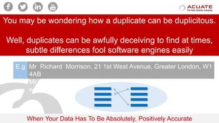 The Duplicitous Duplicate | PPTX