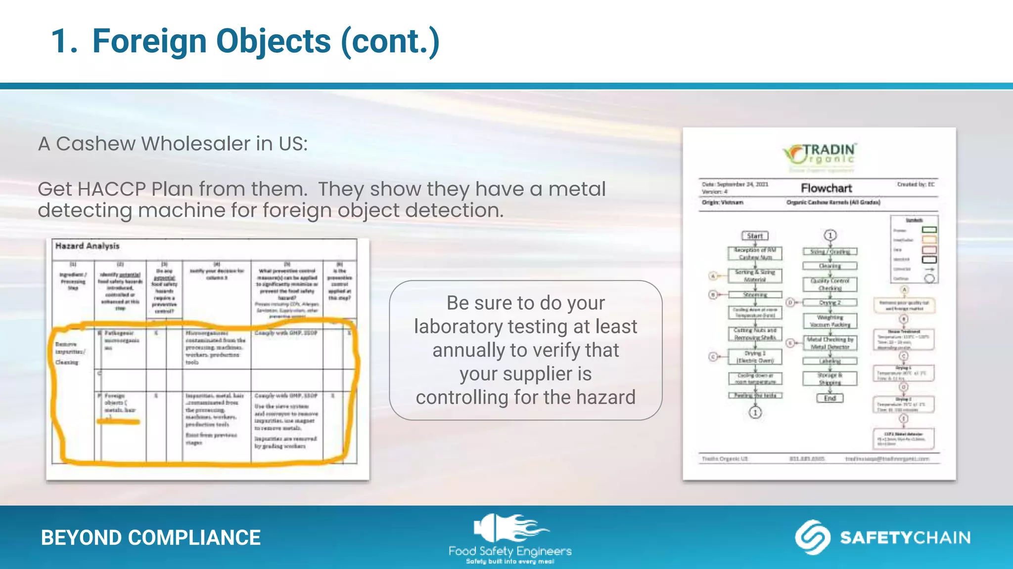 Removing Pinch Points in Your Food Safety Plan | PPTX