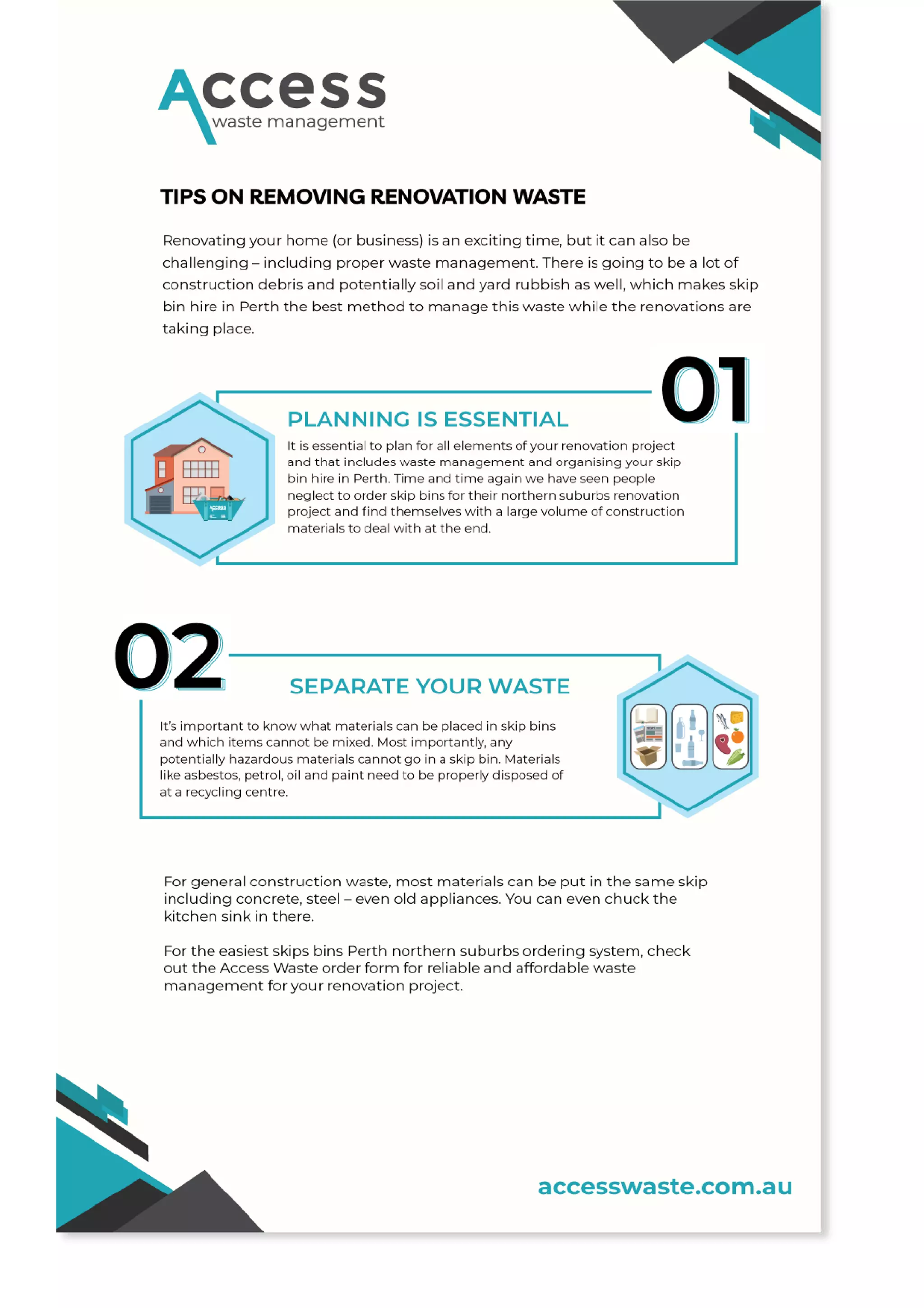 Tips on Removing Renovation Waste | PDF