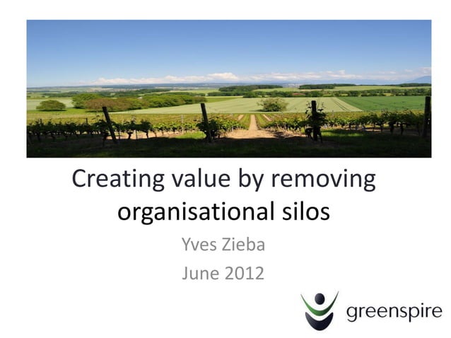 Removing silos | PPT