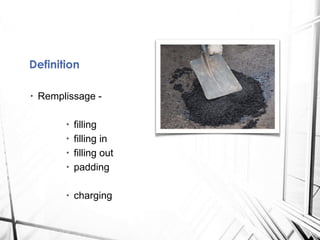 Remplissage james wilson | PPT