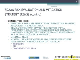 REMS: the long tail can sting you | PPT