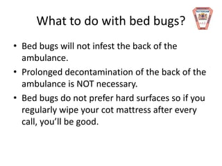 Rems bed bugs | PPTX