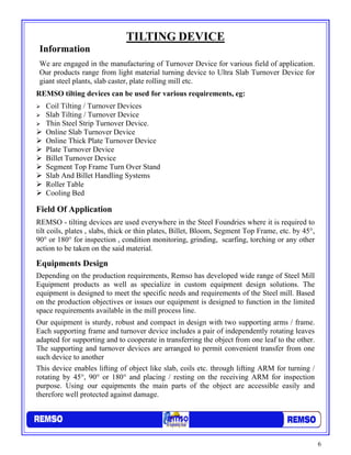 Slab Turn Over Device | PDF