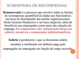 Recompensar Pessoas : remuneração.ppt