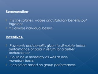 Remuneration method | PPT