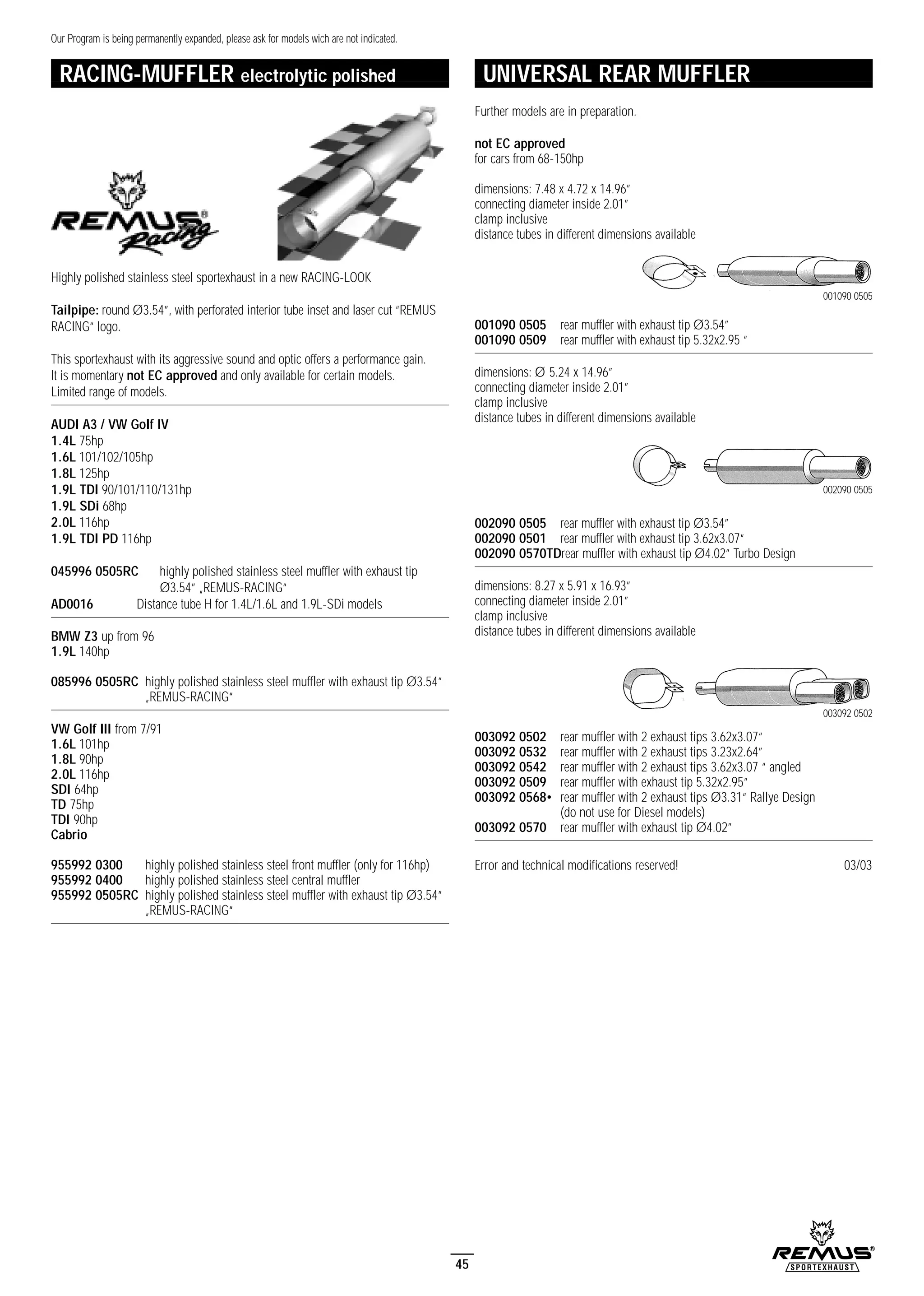 Remus Application Guide Riegeretc.com
