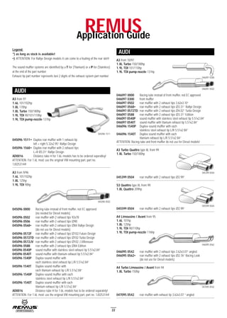 Remus Application Guide Riegeretc.com