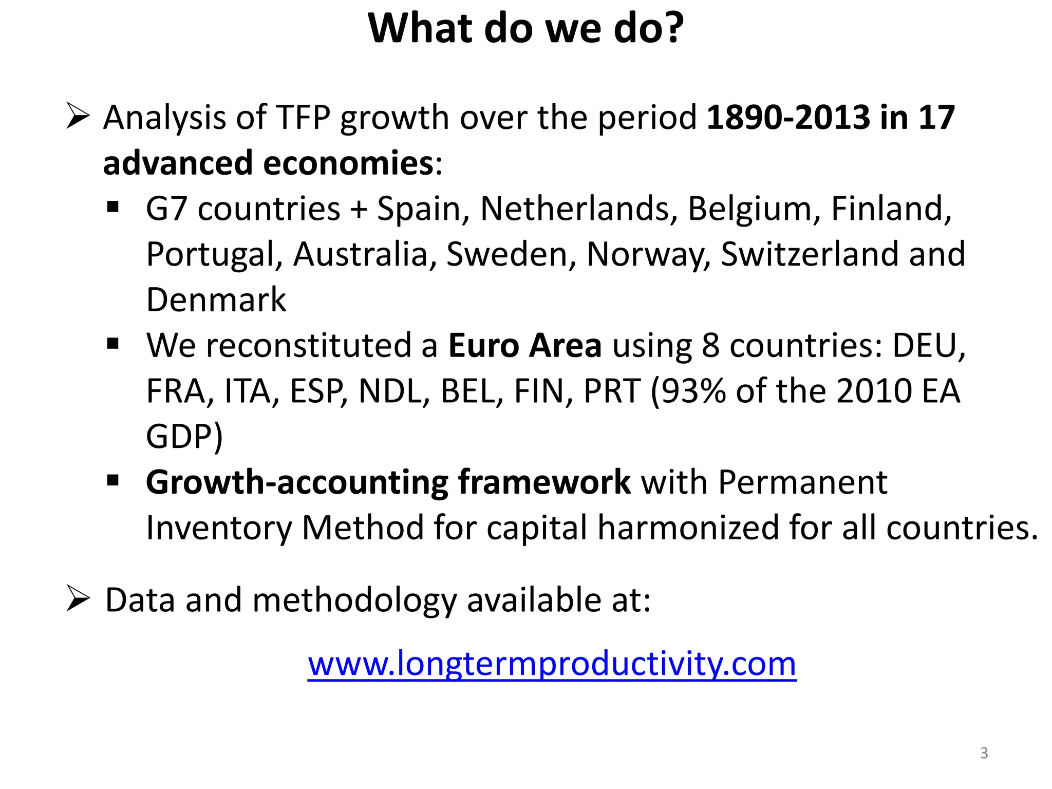 The Role of Production Factor Quality and Technology Diffusion in 20th ...