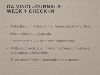 Renaissance Inquiry | PPTX