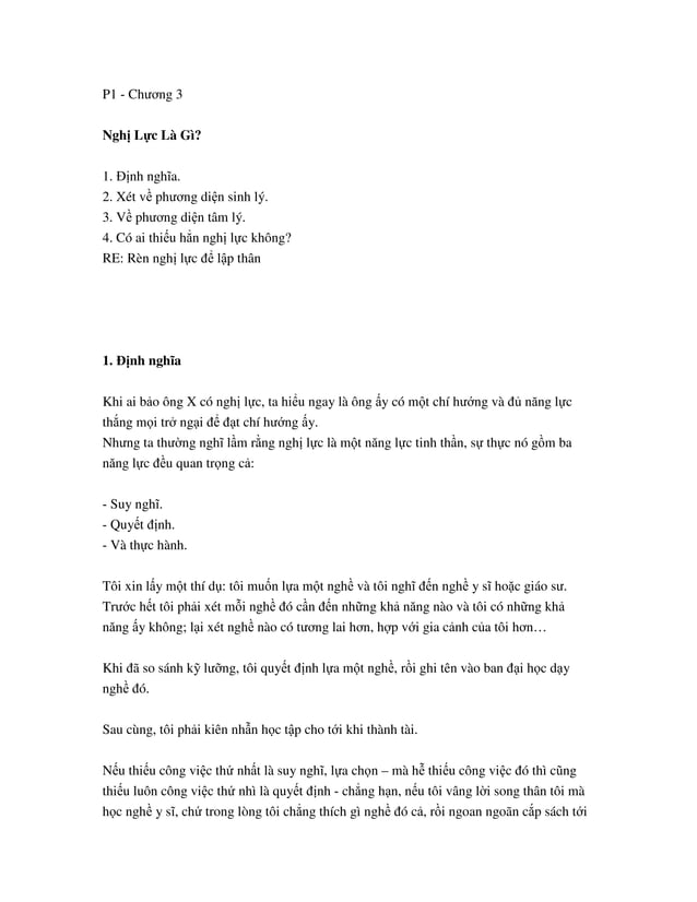 Ren nghi luc de lap than | PDF