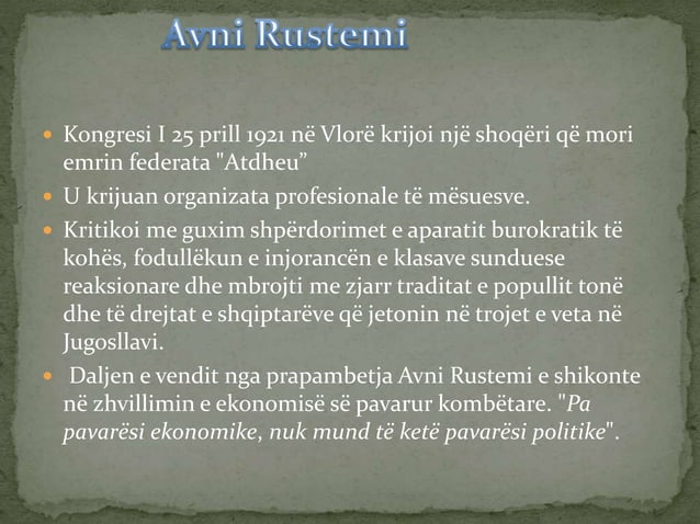 FIGURAT ME TE RENDESISHME NE SHQIPERI | PPT