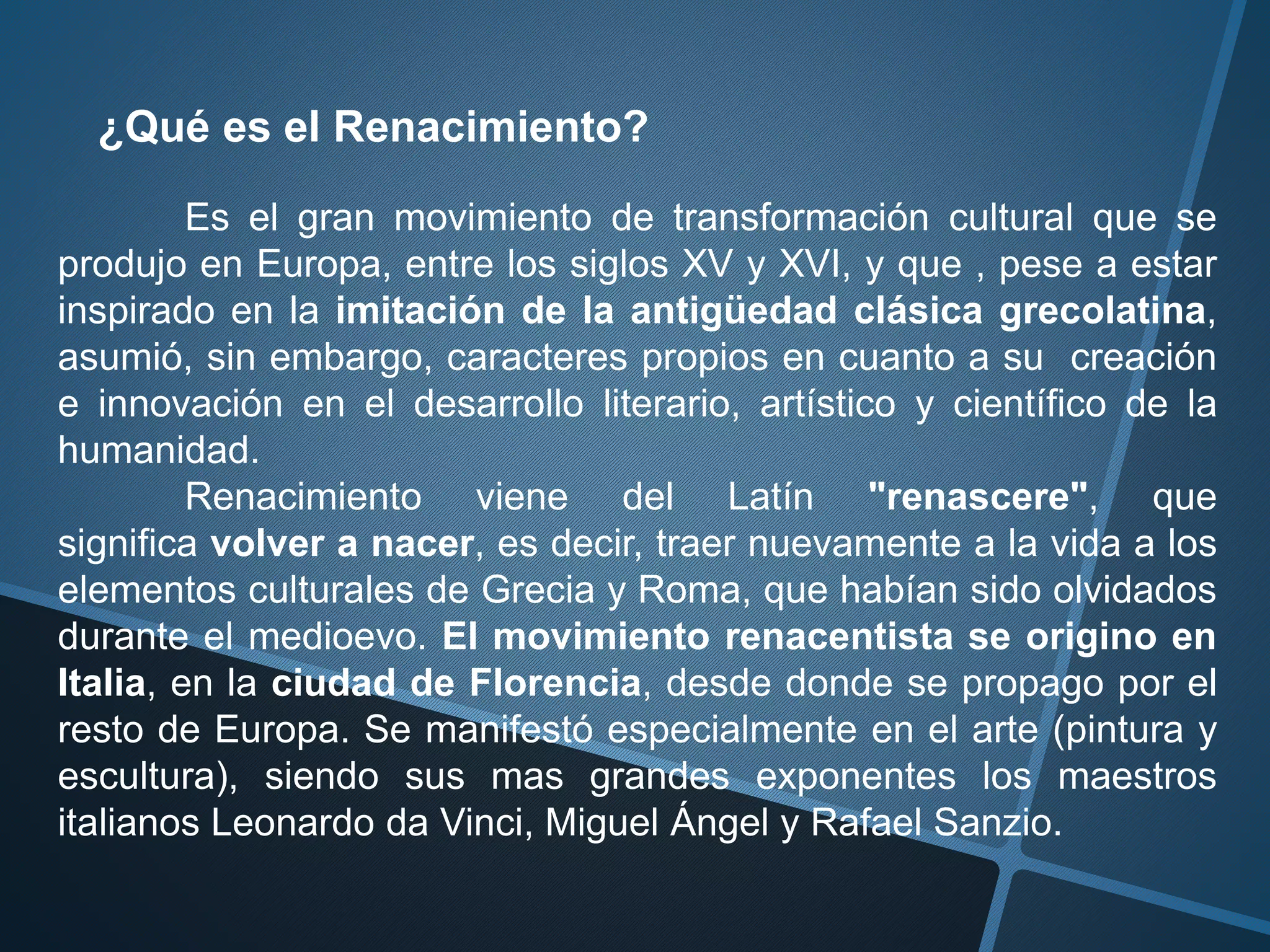 Renacimiento | PPT