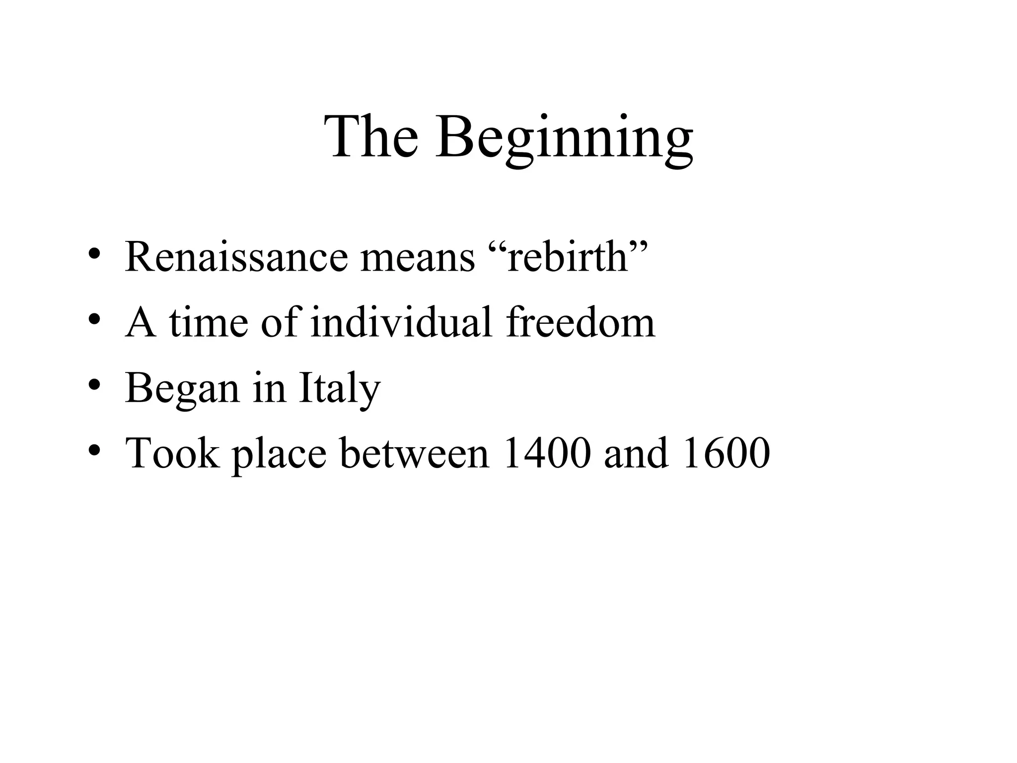 Renaissance Art | PPT