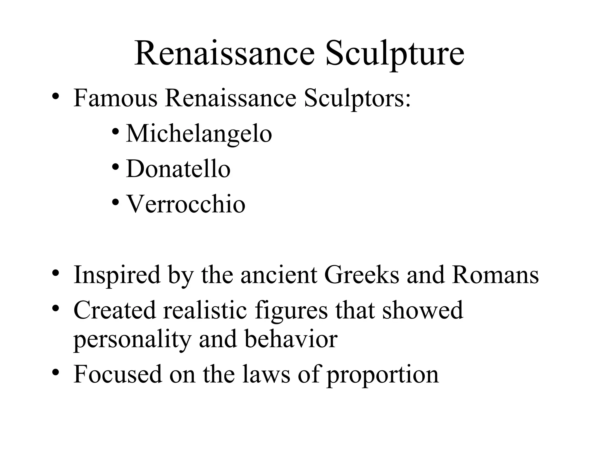 Renaissance Art | PPT
