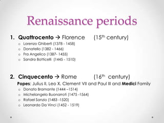 Renaissance | PPTX