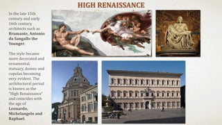 Introduction to Renaissance Architecture | PDF