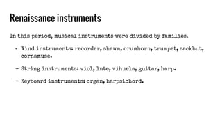 Renaissance period music | PPTX | Classical Music | Music