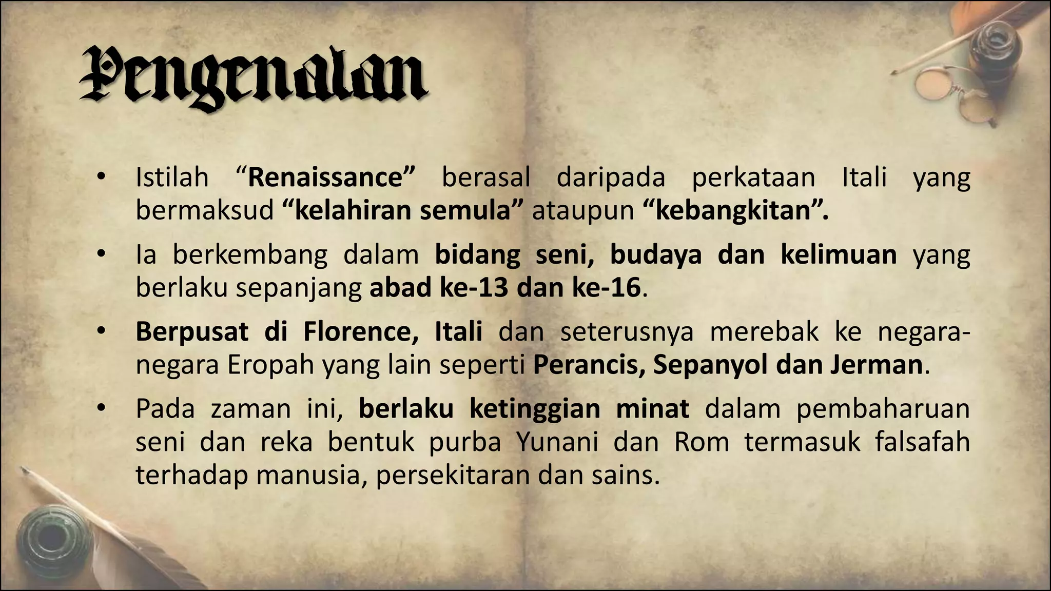 Aliran Seni Renaissance | PDF