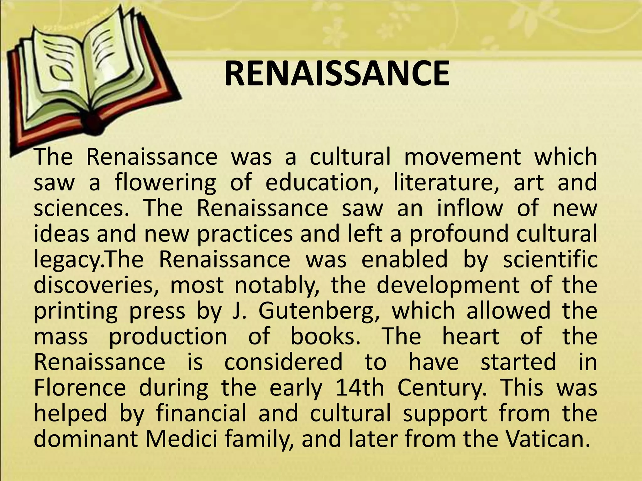 Renaissance | PPT