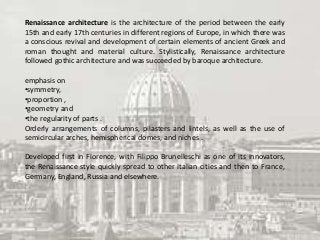 Renaissance | PPTX
