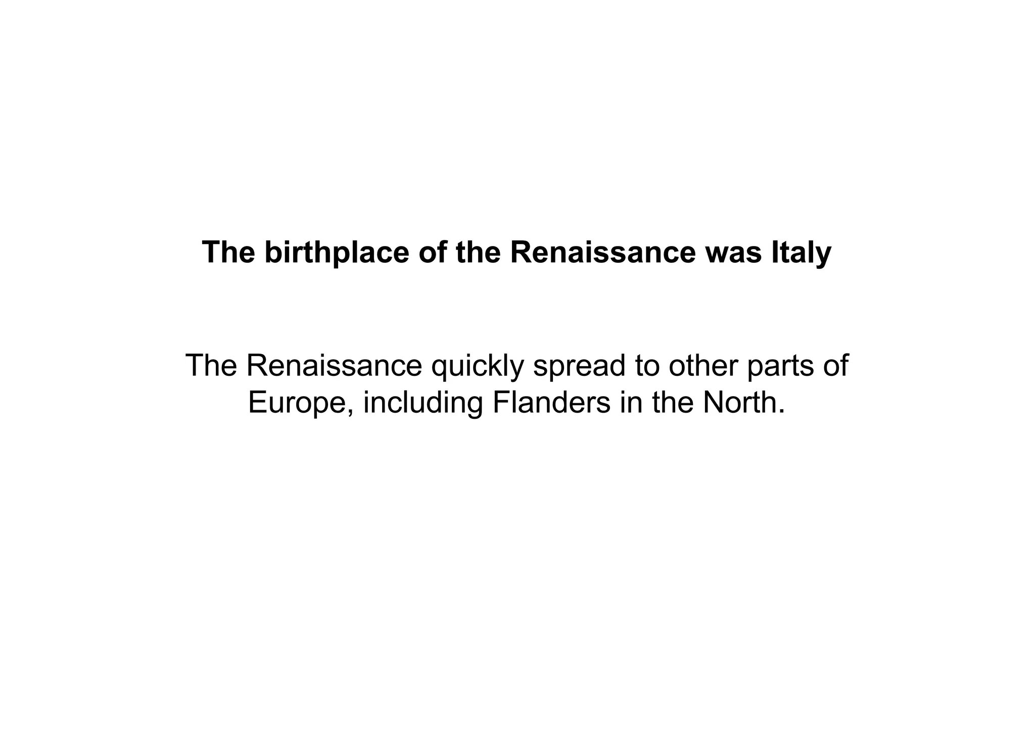 Renaissance Art | PPT