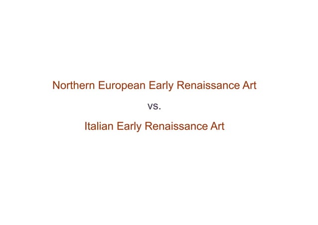Renaissance Art | PPT